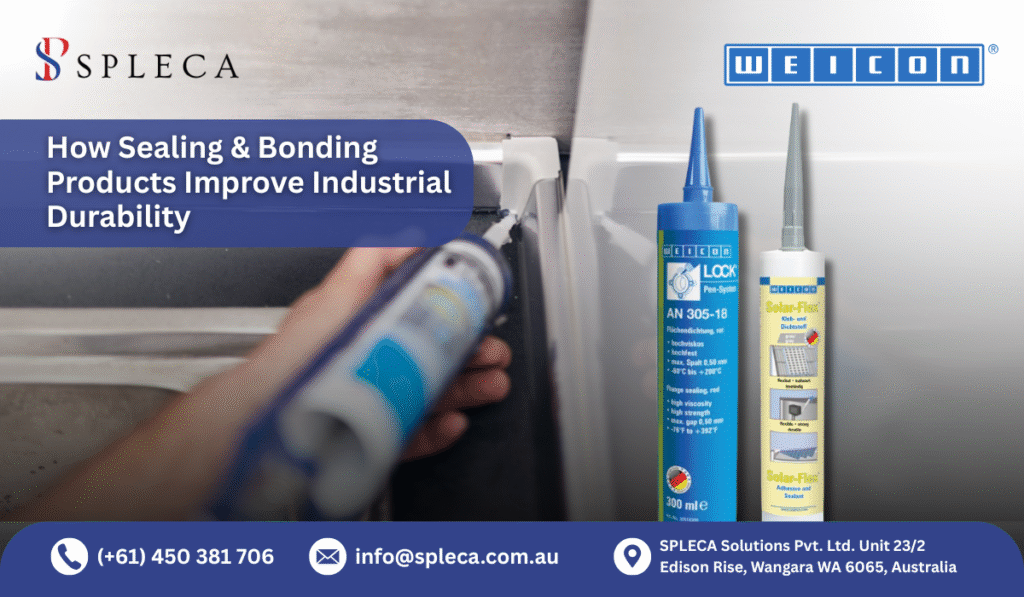 How Sealing & Bonding Products Improve Industrial Durability